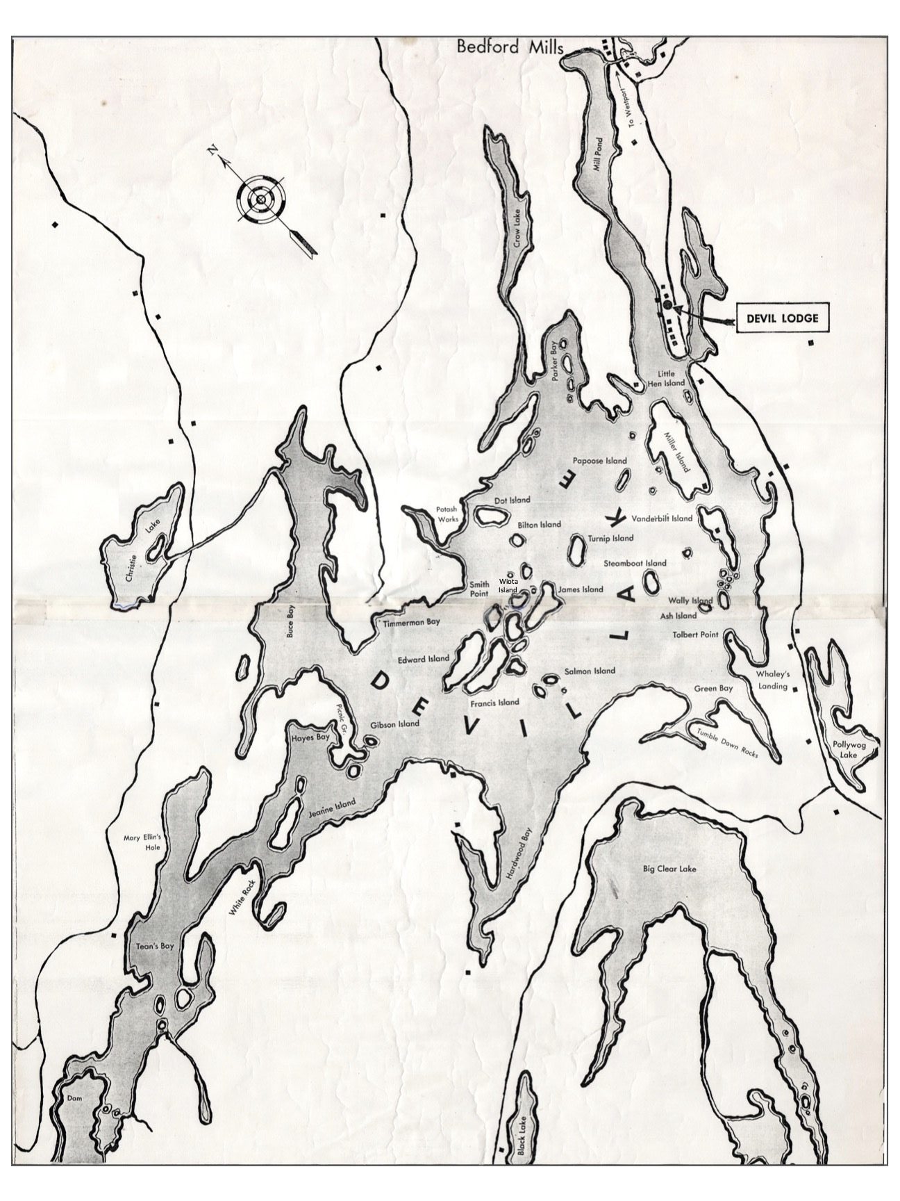 MAP – DEVIL LAKE ASSOCIATION